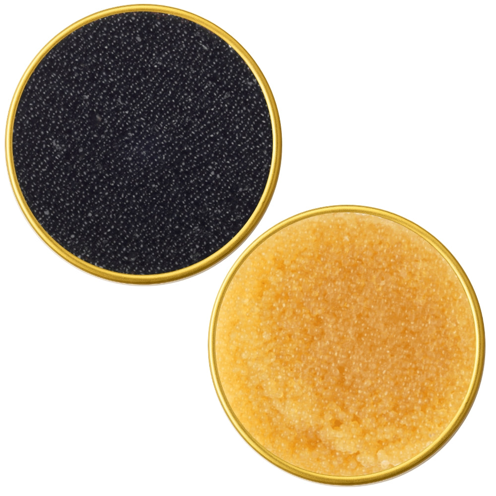 Premium Pike Caviar | Golden Pike, Canadian Black | Caviar Malosol