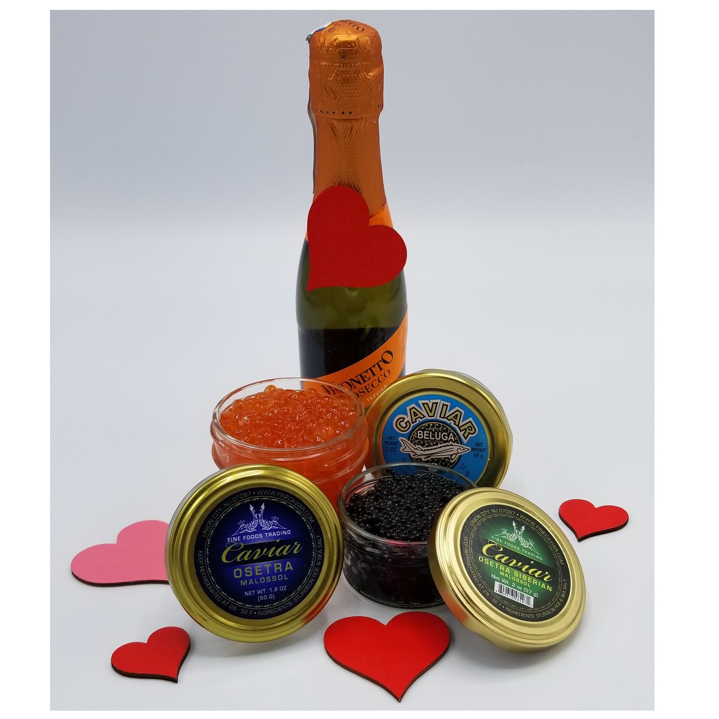 Valentine’s Day Romantic Caviar Malosol Gift Sets